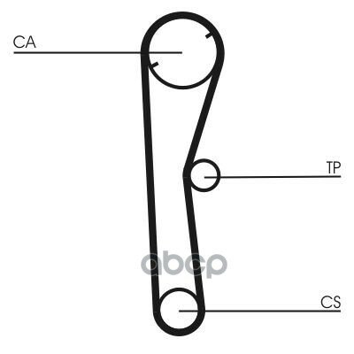 5028 Ремень ГРМ Honda/Nissan 1.6-1.8 83-90 шт. Continental арт. CT674