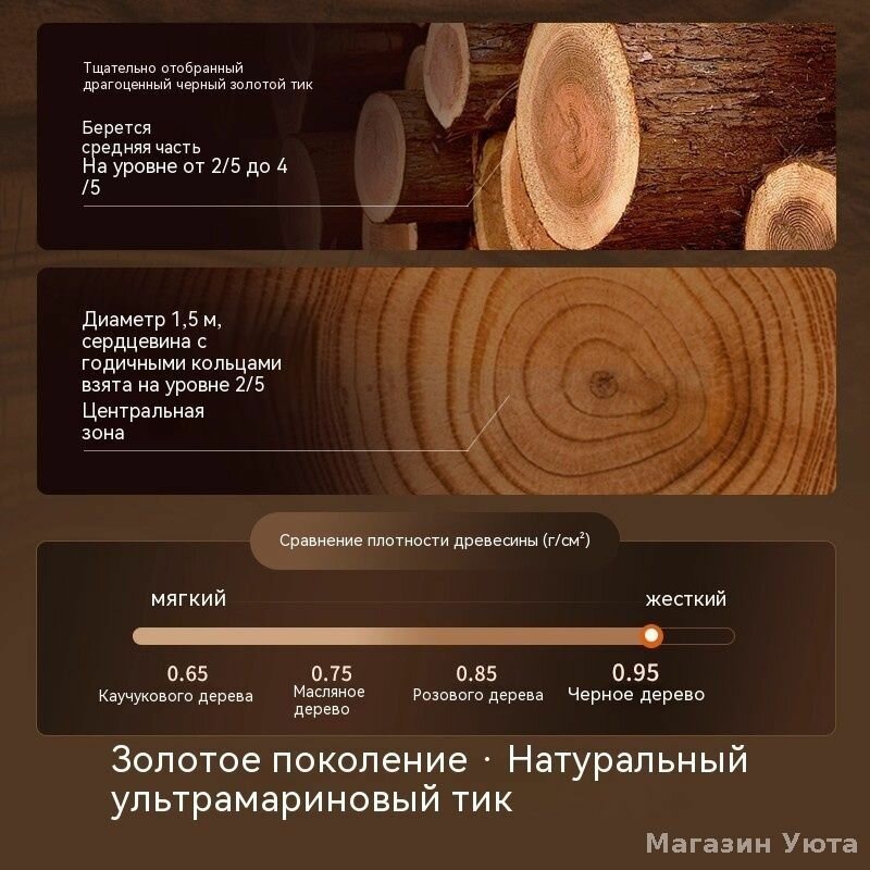 Массивная деревянная разделочная доска с отверстием для подвешивания, размер 40*28*2.5см