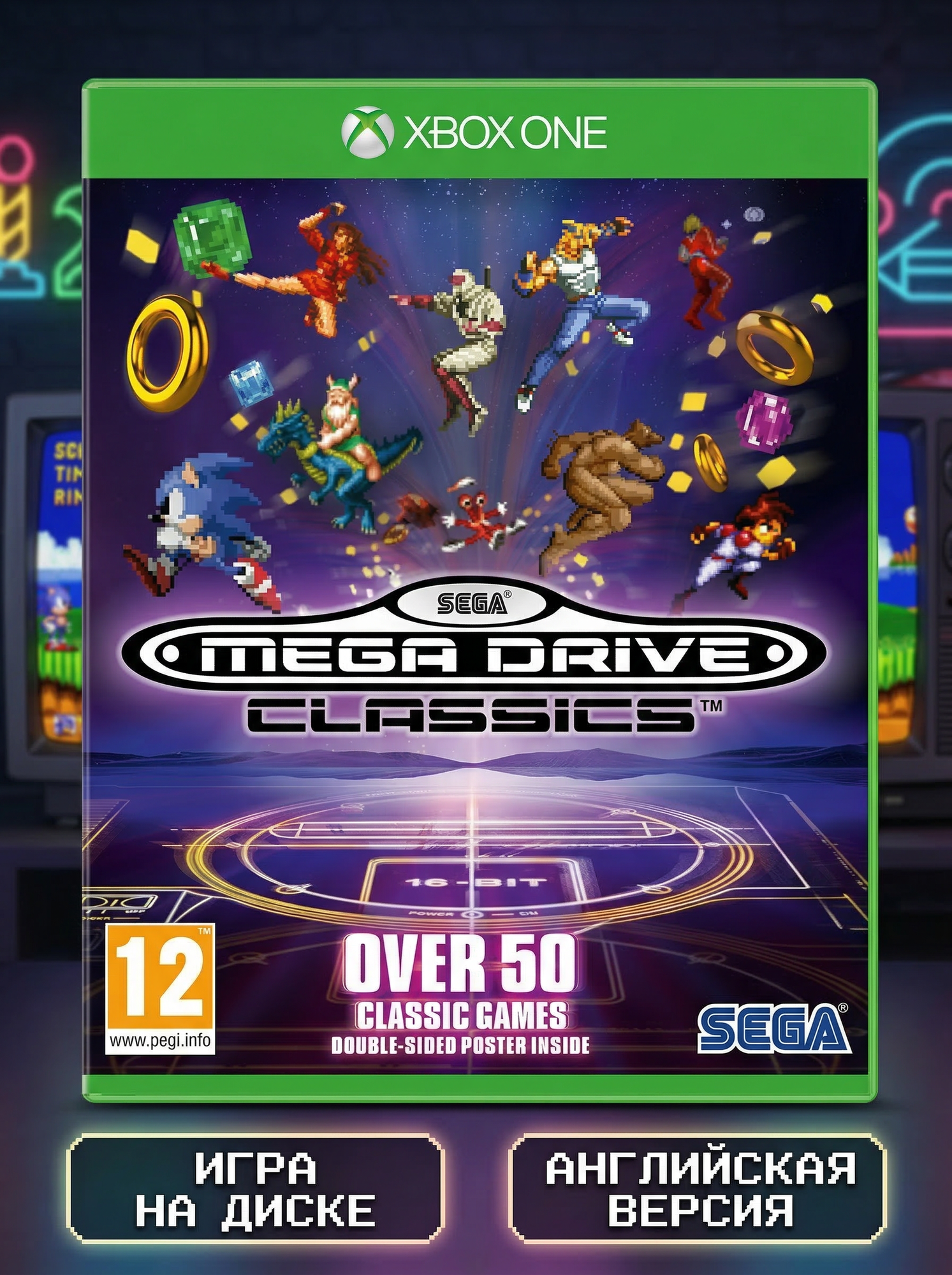 Игра Sega Mega Drive Classics (Xbox Series, Xbox One, Английская версия)
