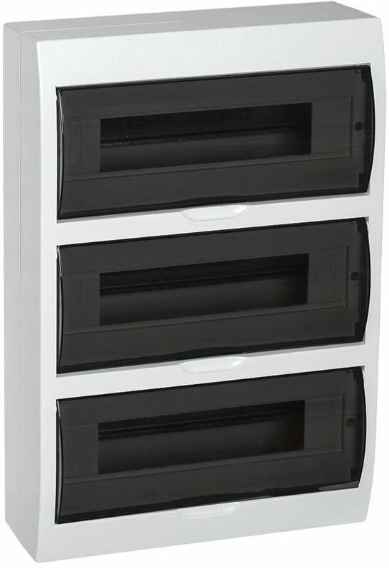 Корпус навесной ЩРН-Пк-45 Krepta 3 IP41 пластик. бел. IEK MKP12-N-04-45-41