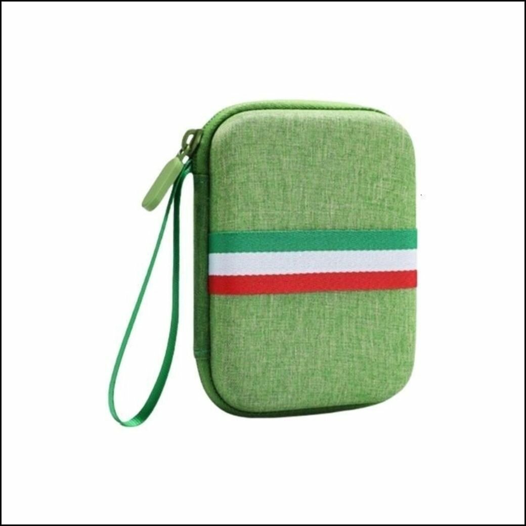 Кейс для TRIMUI BRICK TG3040, защитный чехол с карманом, Зеленый