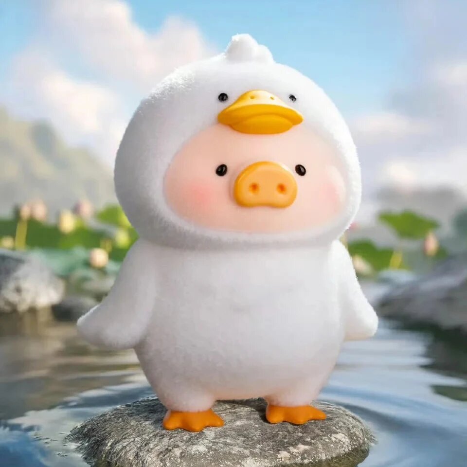 Фигурки LULU THE PIGGY Starry Dream Open-Duck