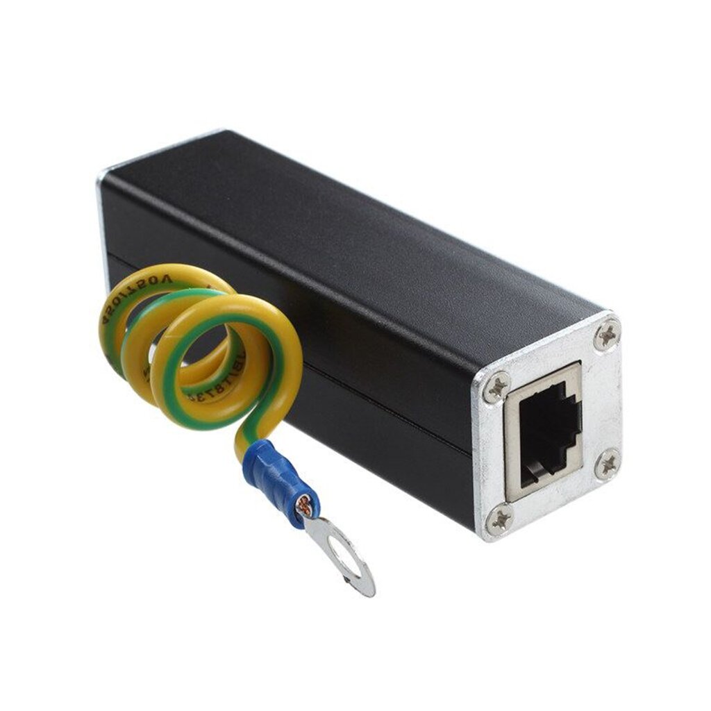 Металлический Разрядник для Защиты от Перенапряжения Gigabit Ethernet для Наружного Использования