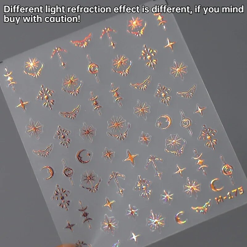 3D наклейки для ногтей PONYTREE