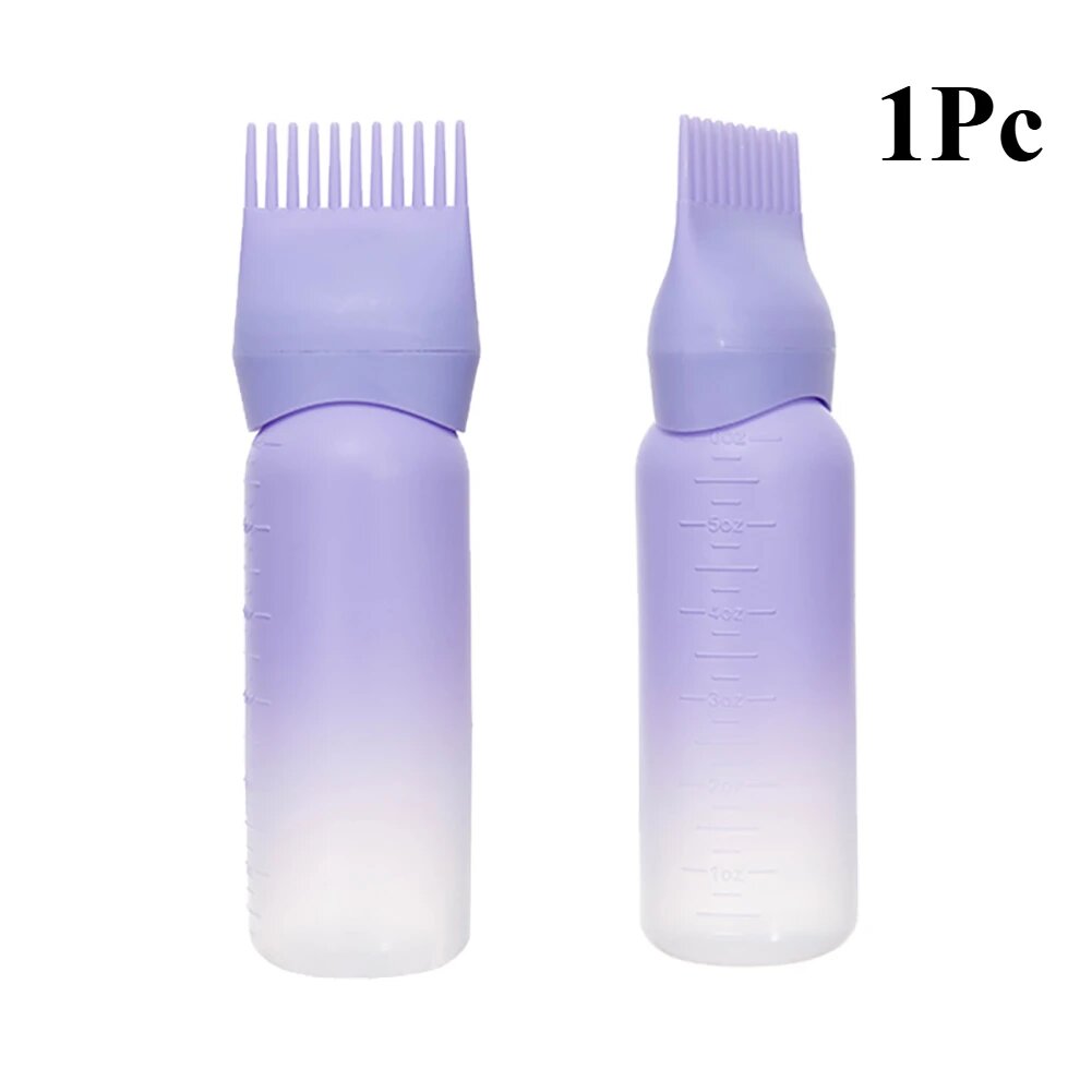 Расческа-аппликатор для корней волос, 1Pc Purple