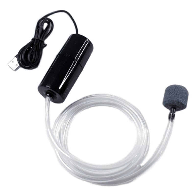 Аквариумные Воздушные Насосы USB Power Портативный Кислородный Аэратор Для Рыбалки В Аквариумах На Открытом Воздухе С Энергоэффективным Медным Двигателем