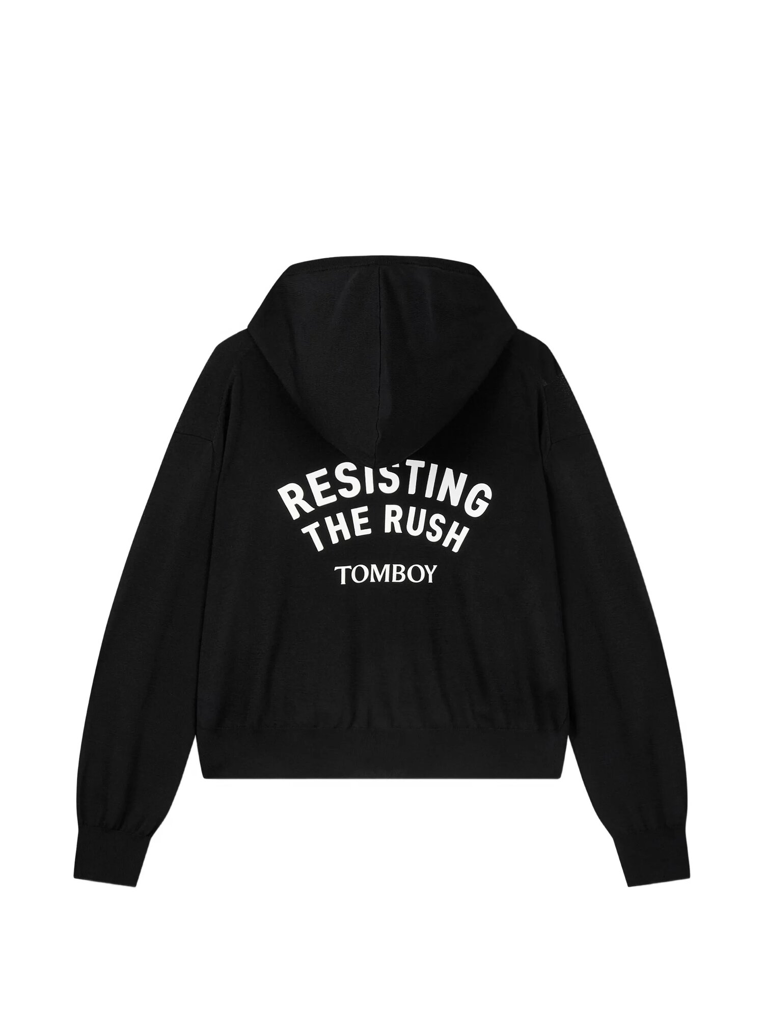 Топ STUDIO TOMBOY Hooded top, размер OneSize, черный — фото 1