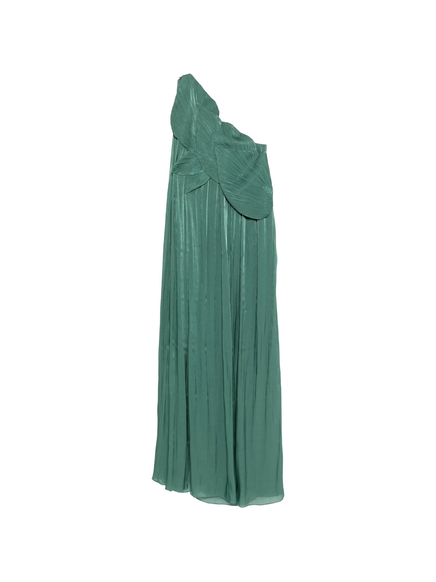 Платье One-shoulder pleated dress