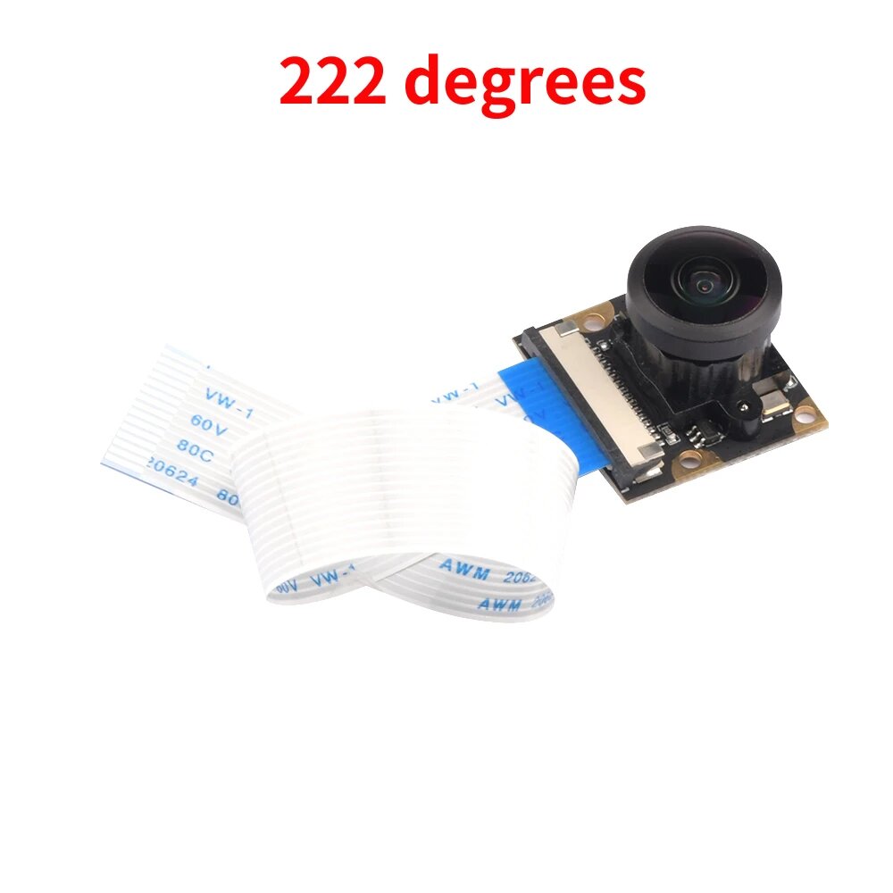 Камера 222° для Raspberry Pi, 5MP, 1080p, Bundle 4