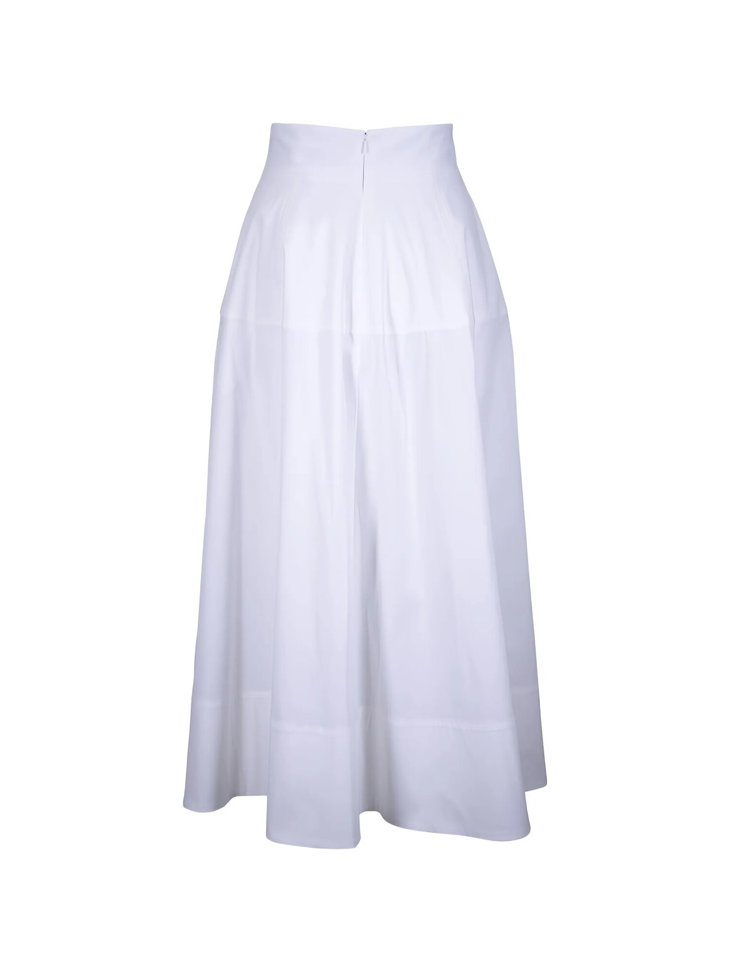 Юбка Lela Rose A-line skirt, размер 2, white — фото 1