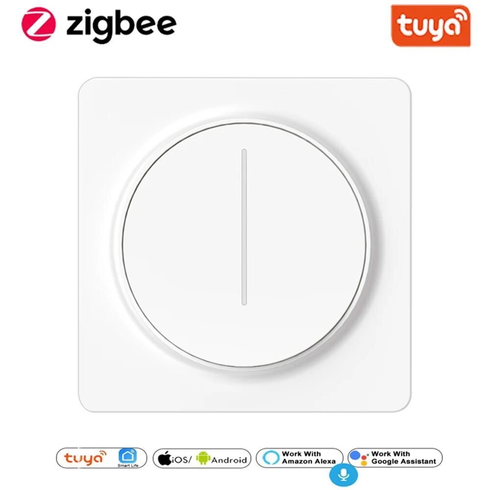 Smart Touch Light Dimmer Switch Zigbee