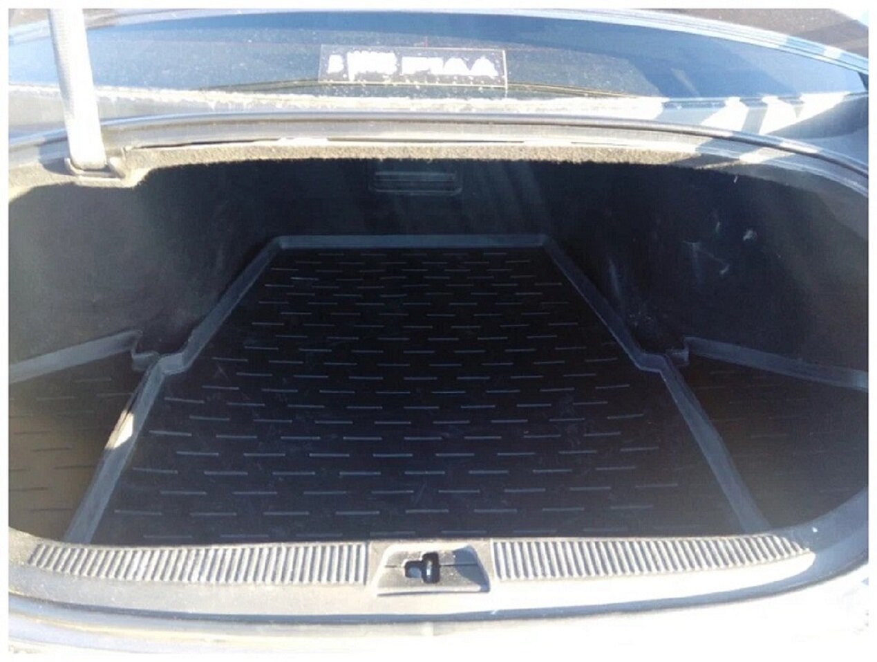 Lexus GS 300 2WD (2005-11)модельный коврик в багажник SD (2 кармана)