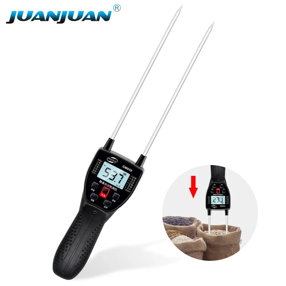 Цифровой зерновой влагомер GM650