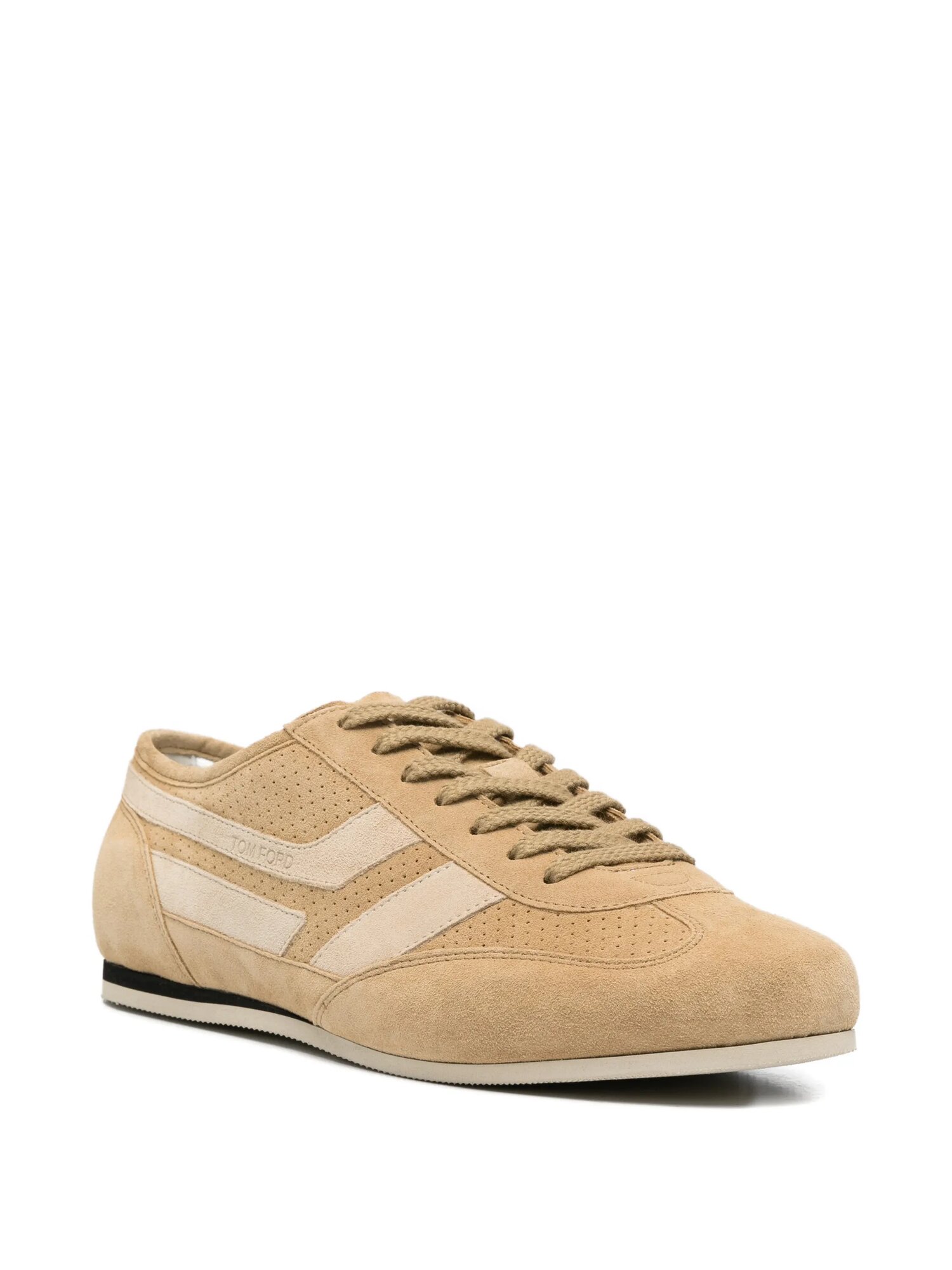 Кроссовки Tom Ford Perforated panelled sneakers, размер 45, разноцветный — фото 1