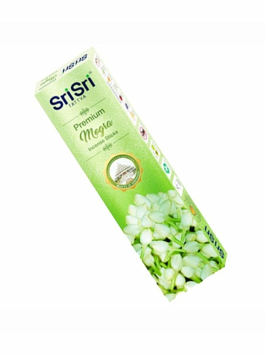Ароматические палочки Могра Шри Шри / Incense Sticks Mogra Sri Sri 100 гр