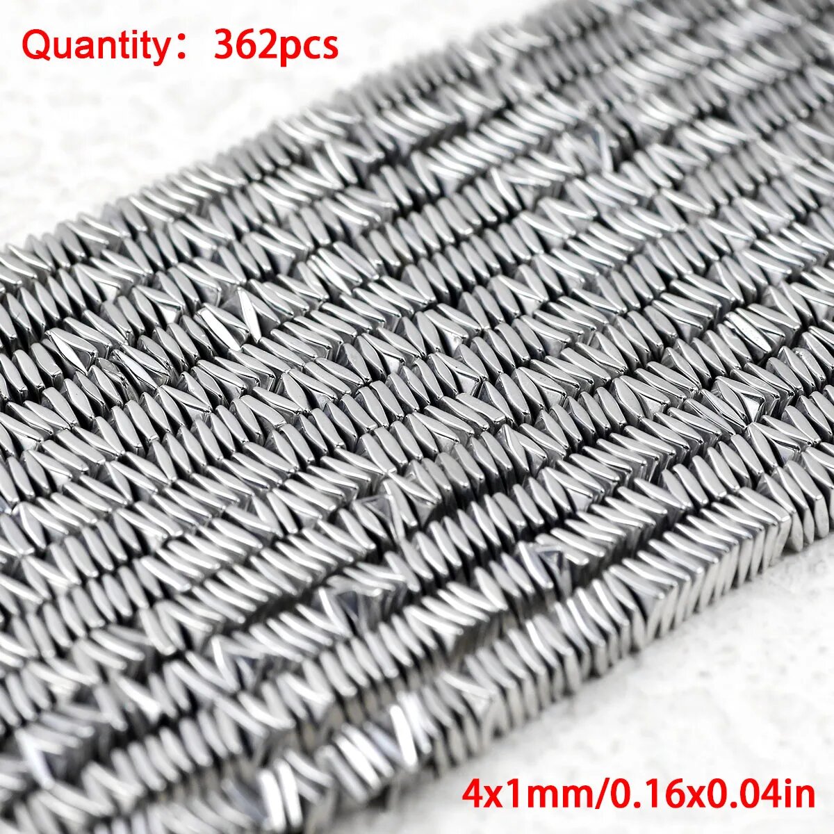 Золотые бусины-разделители из гематита JHNBY 4x1mm about 362pcs