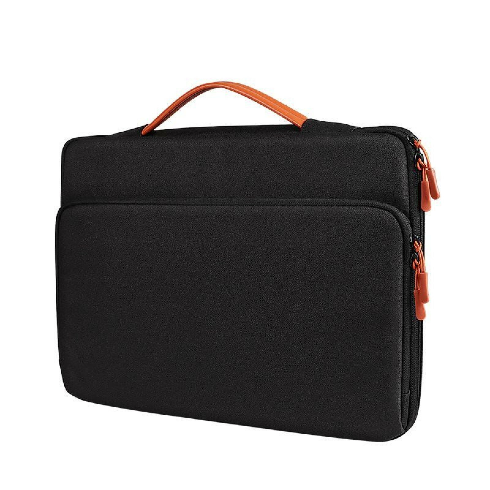 Чехол MyPads для Macbook Air 13,3 дюйма прочный компактный с двумя отделениями и ручкой