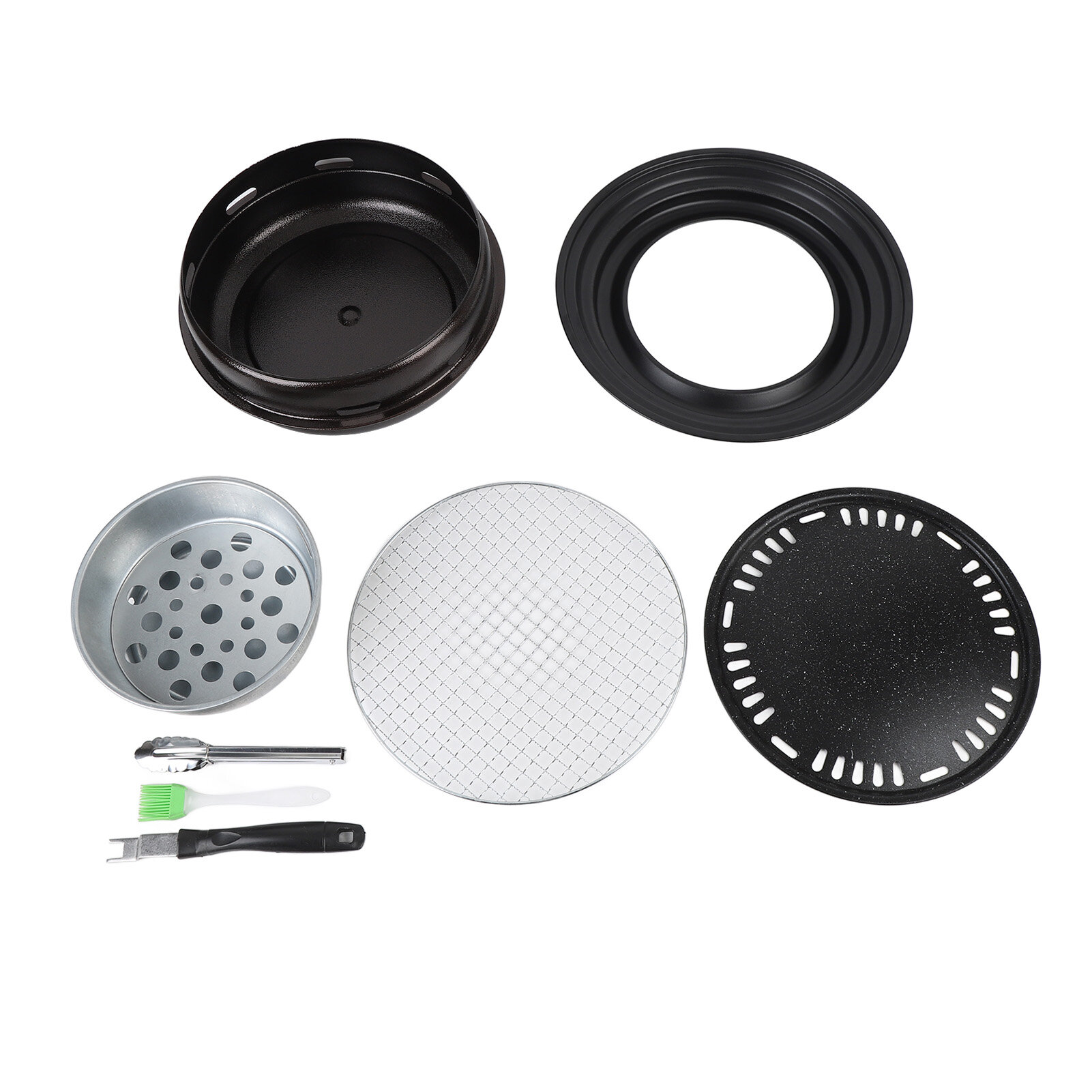 Мангал для угля круглый бездымный L 5-7 человек