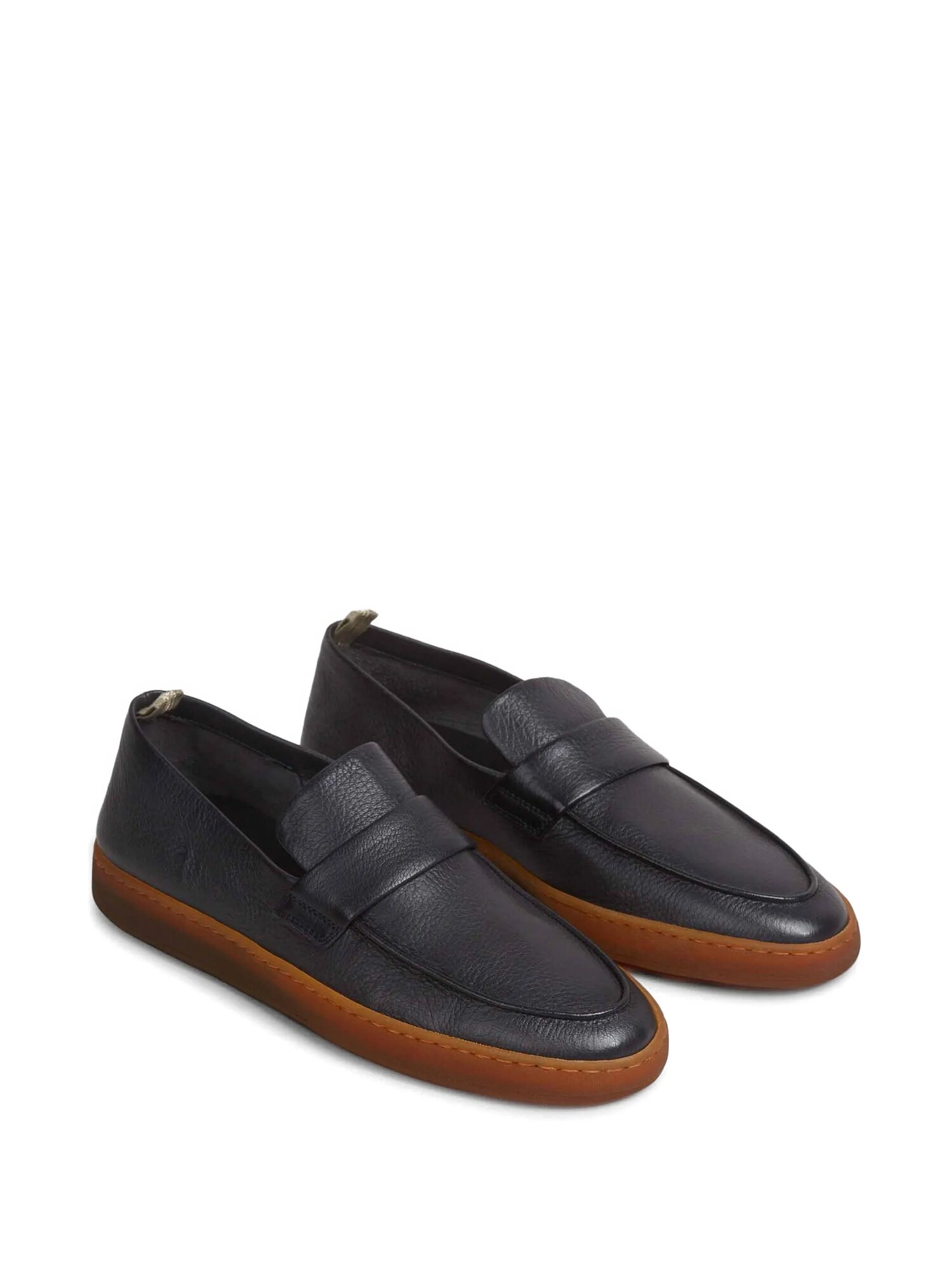Лоферы Officine creative Leather loafers, размер 44, blue — фото 1