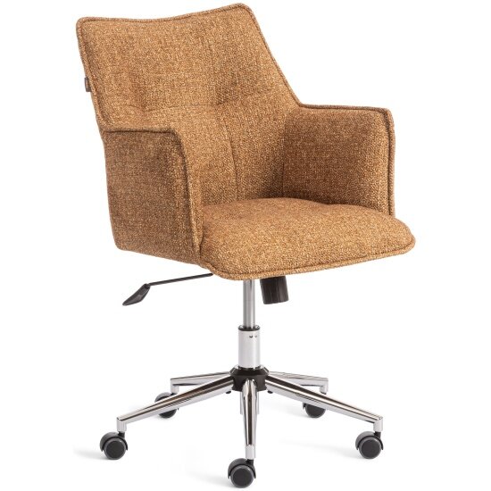 Кресло Tetchair Lutz/Луц хром букле, VT shape amber