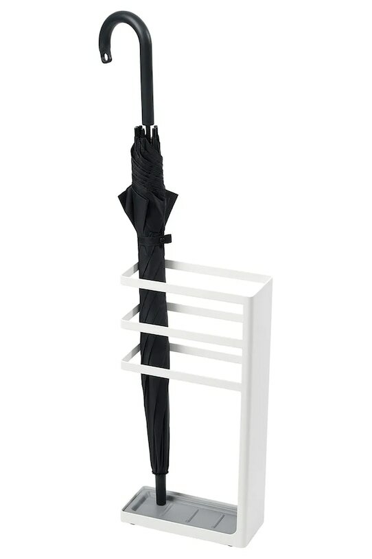 Подставка для зонтов Yamazaki 7932 размер: 23 x 10 x 45 см, цвет белый
