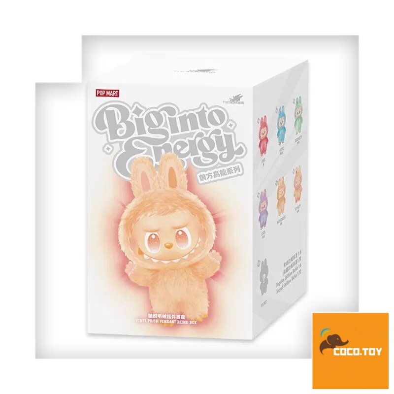 Лабубу Pop Mart Labubu Big Energy Blind box Игрушка сюрприз случайный вид 1 шт COCO.TOY