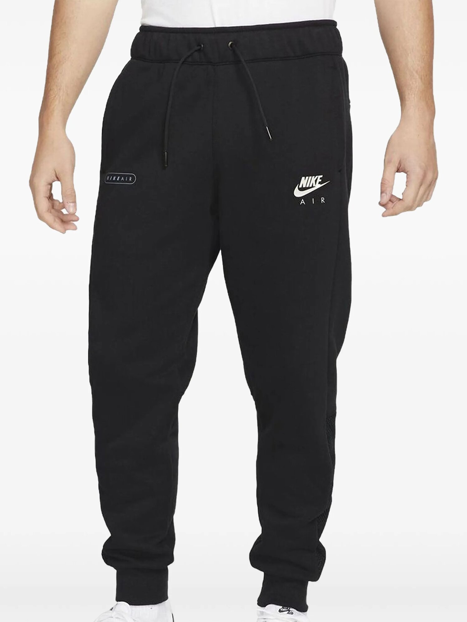Брюки NIKE Brushed track pants, размер 2XL, black/black