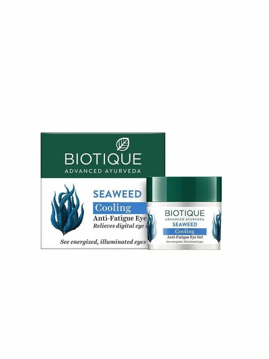 Гель для кожи вокруг глаз- морские водоросли Биотик / Biotique Seaweed Eye Gel 15 гр