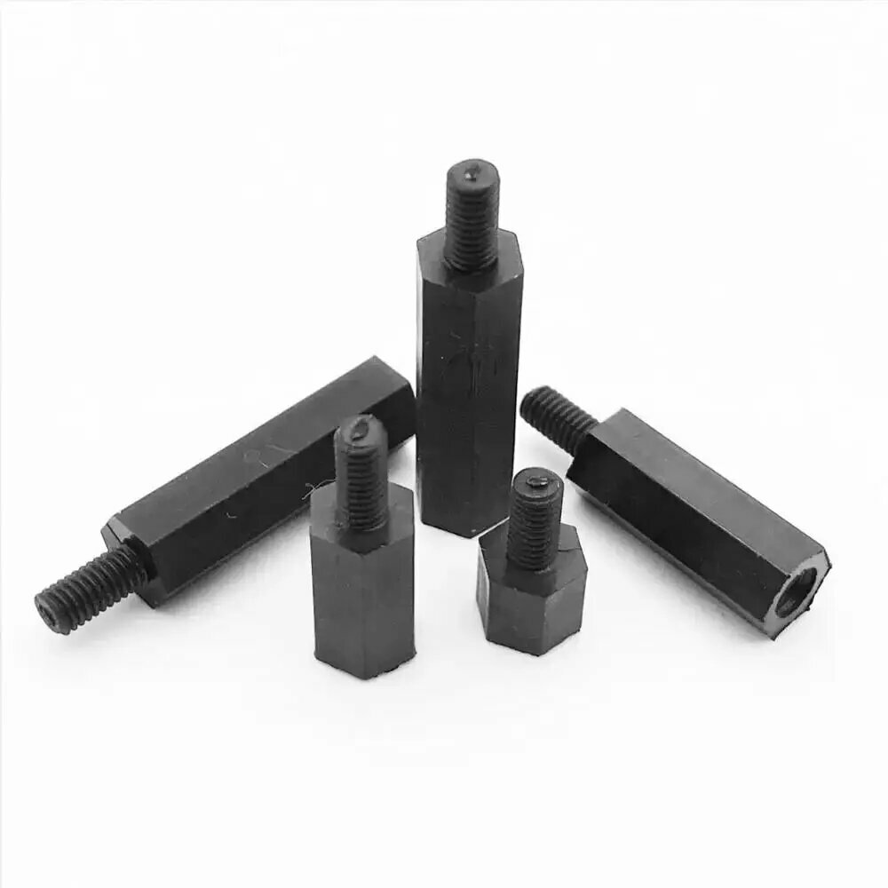 50 шт. Нейлоновых Винтов M2, M2.5, M3 HZYUEGOU
