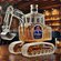 Бутылка в виде экскаватора Crown Royal для алкогольных напитков из стекла