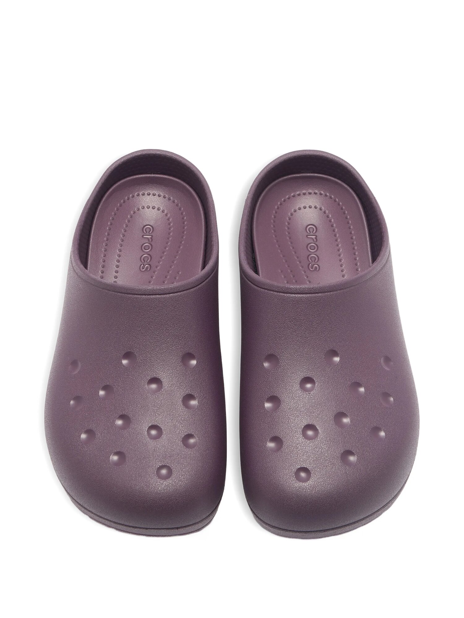 Мюли Crocs Classic Quiet, размер 3 UK, purple — фото 1