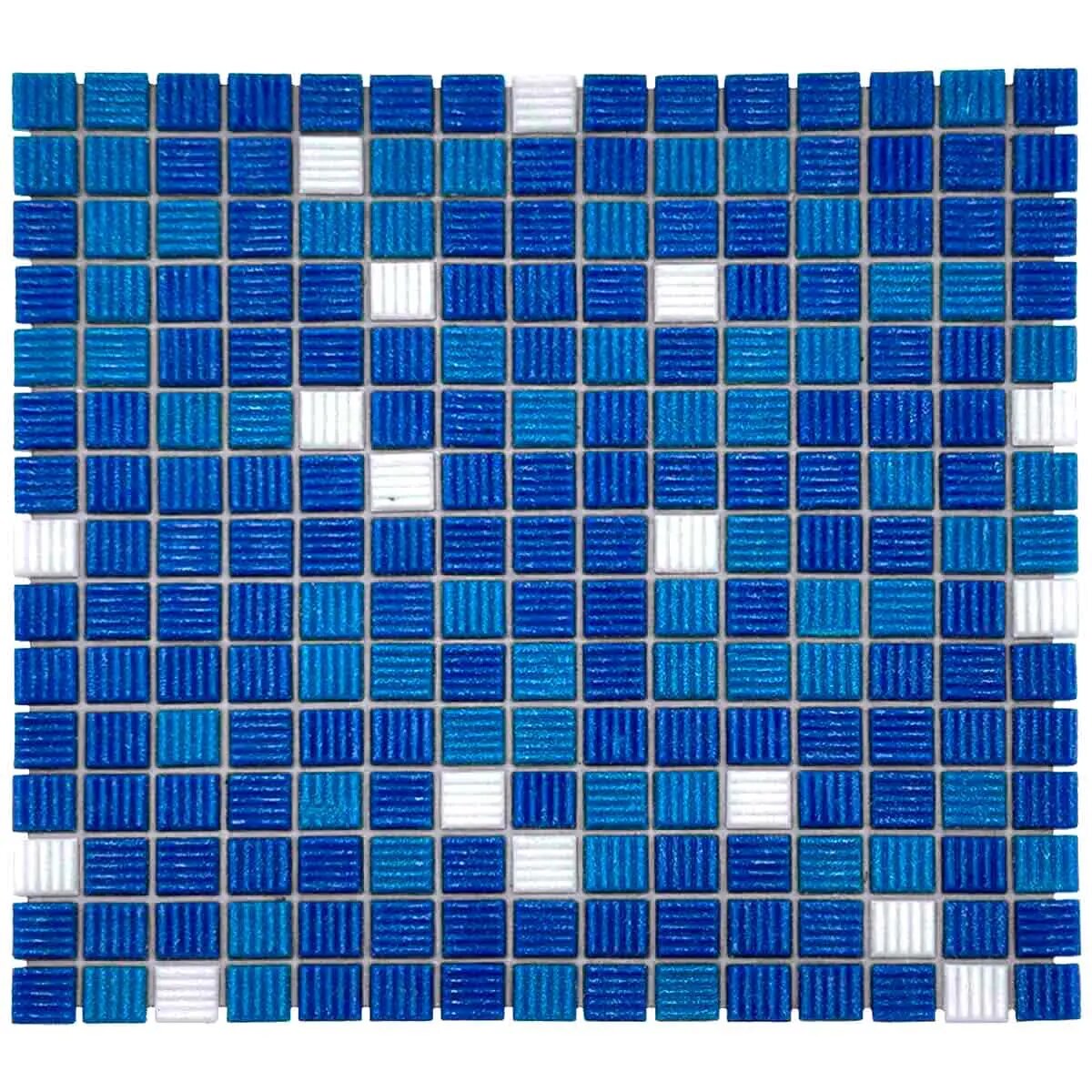 Стеклянная мозаичная смесь AquaViva Cuba Dark YF-MSLM02, Матовая