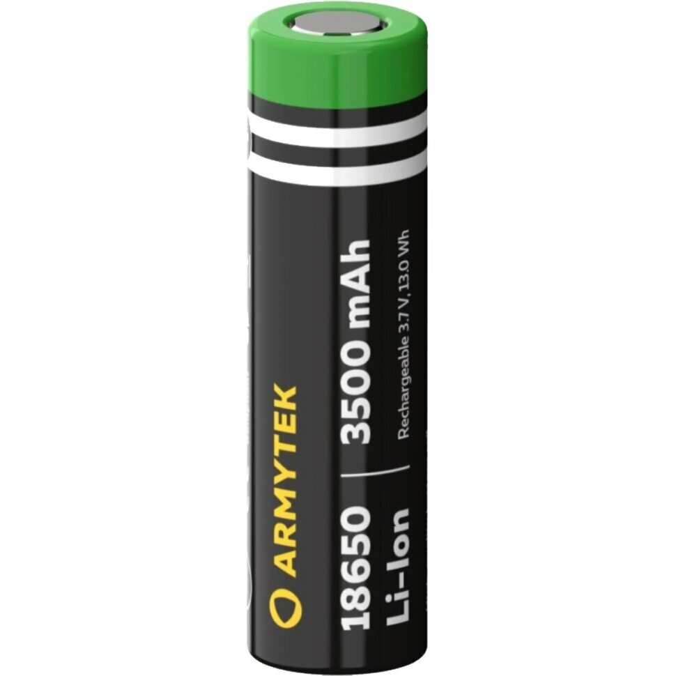 Аккумулятор Armytek 18650 Li-Ion 3500 mAh, шт A03202, 2396814