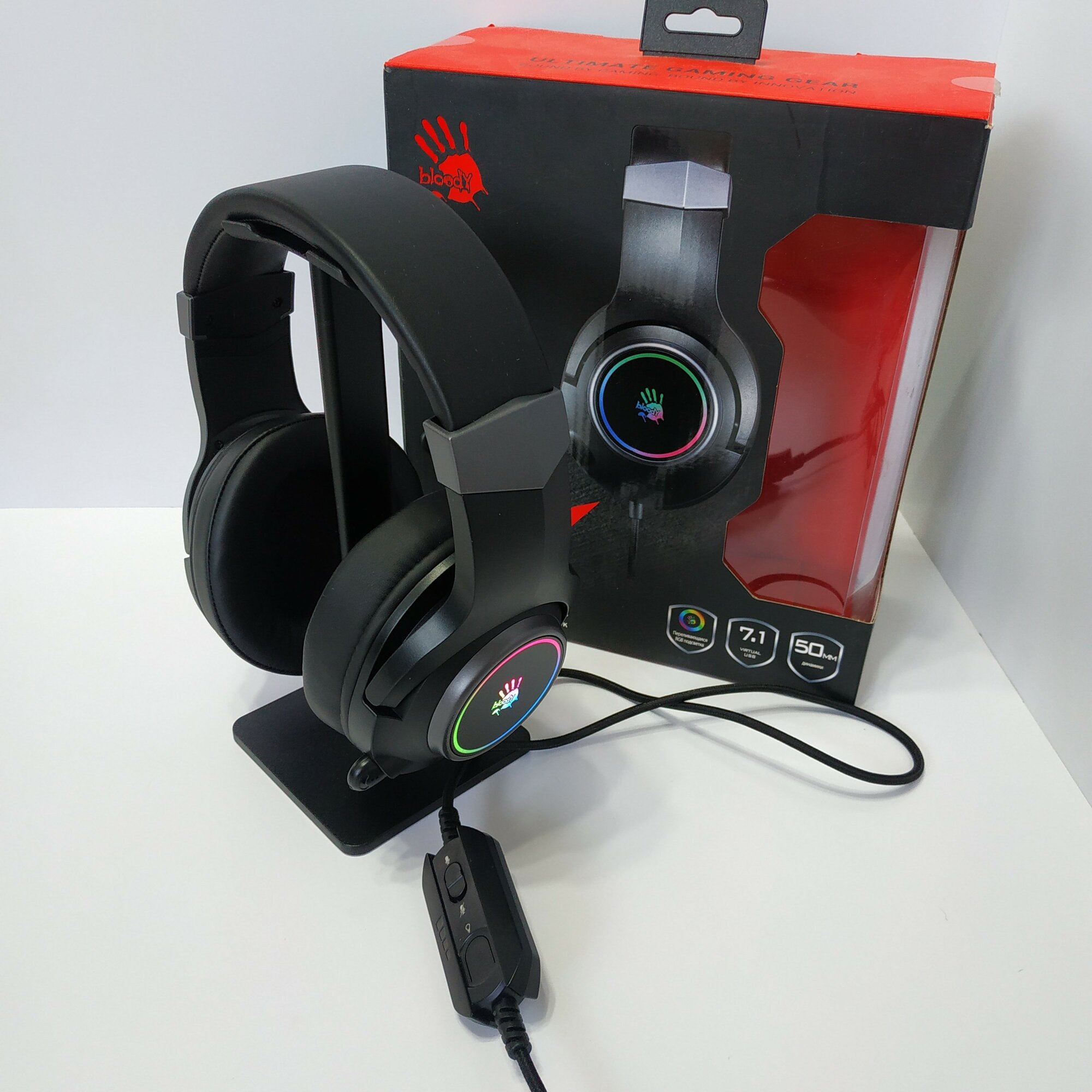 Игровые наушники A4Tech Bloody G350