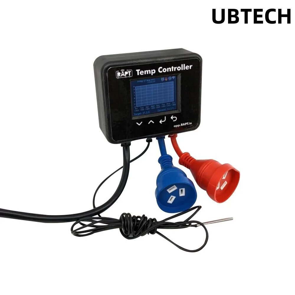 RAPT Температурный контроллер 220 - 240V AC для аквариума с ЖК-дисплеем