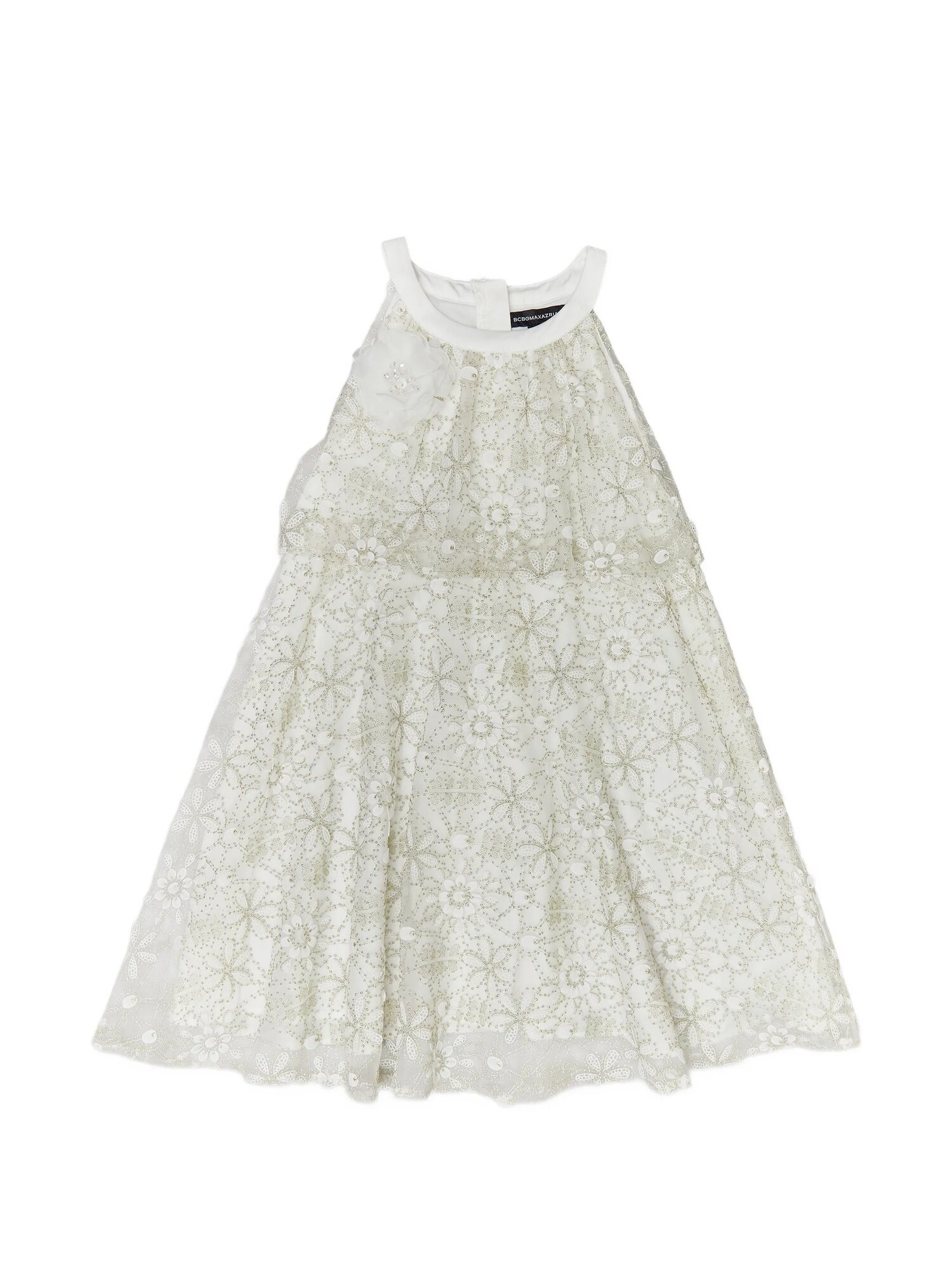 Платье Floral appliqué dress