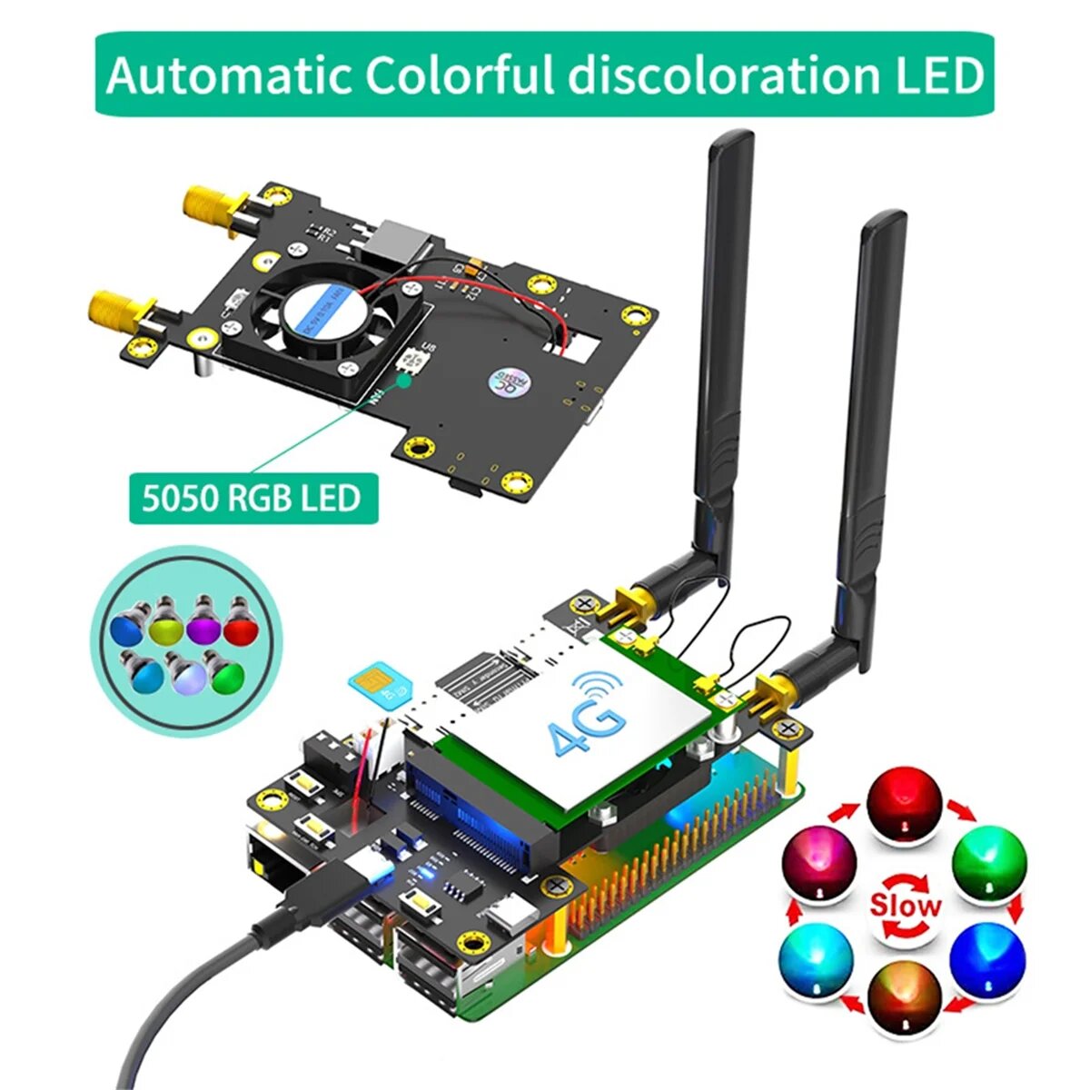 Адаптер беспроводного модуля 4G 3G LTE WWAN Mini PCI-E