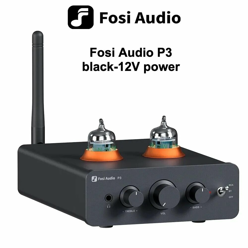 Fosi Audio P3 Регулятор тембра стереофонического предусилителя Bluetooth HiFi для домашнего использования