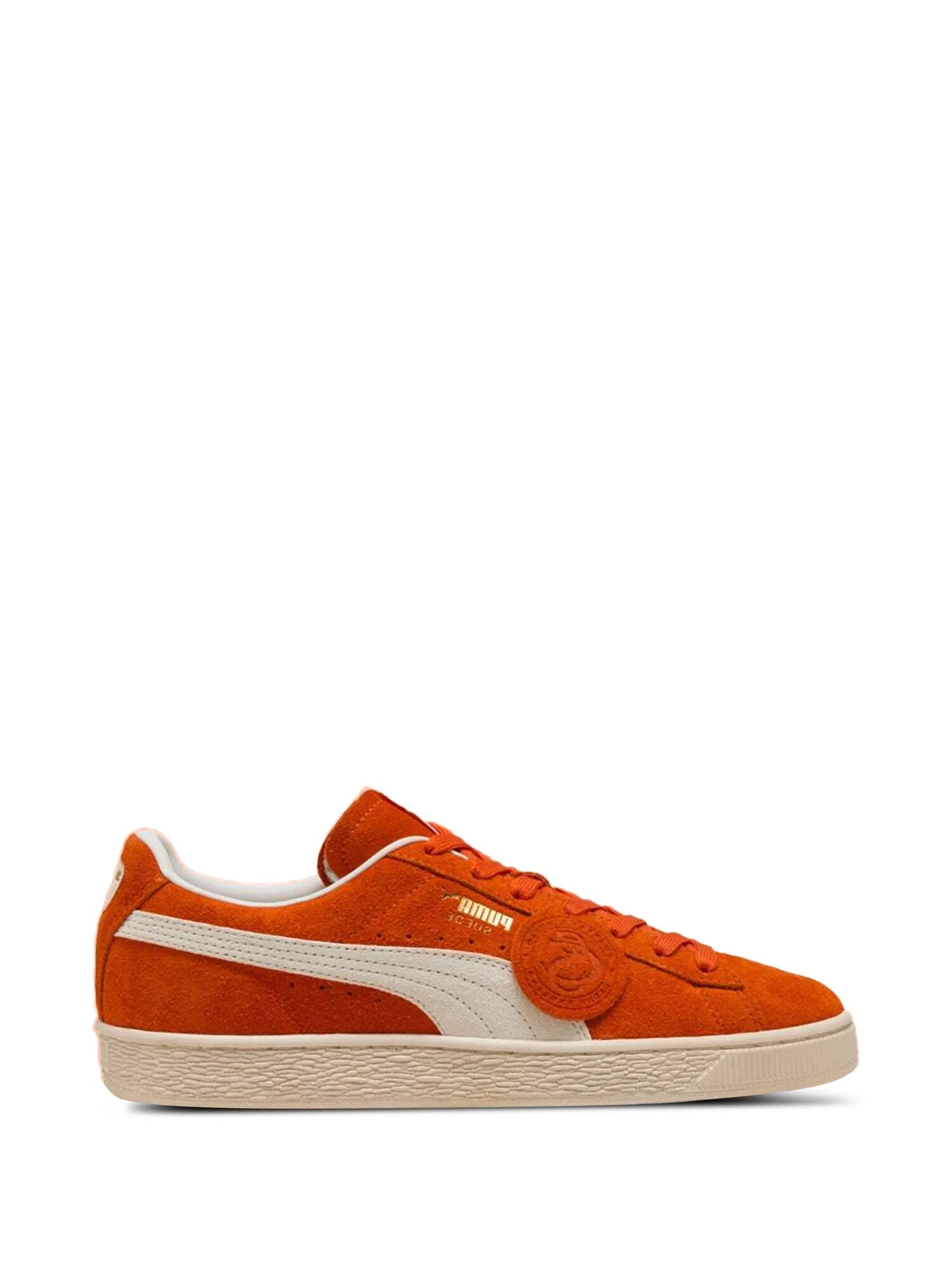 Кроссовки PUMA Suede sneakers, размер 9 US, orange — фото 1