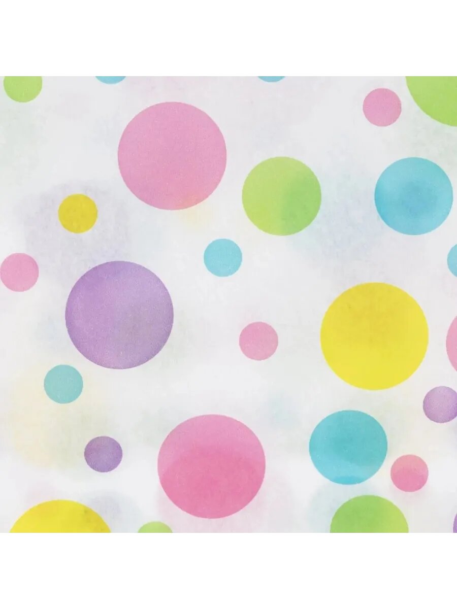 Цветная тишью с орнаментом — 10 листов