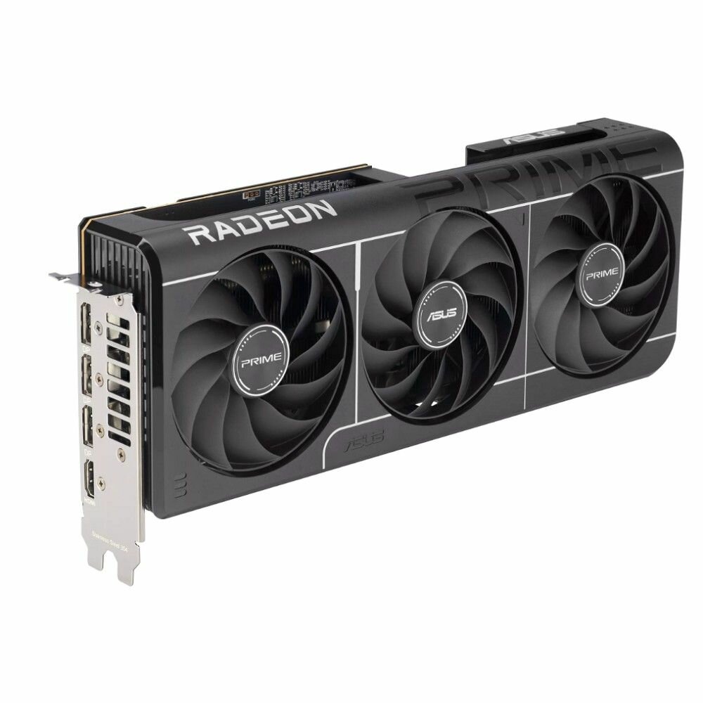 Asus Видеокарта AMD Radeon RX9070 16Gb DDR6 256 bit 3 DP HDMI 3 FAN PRIME - RX9070 - O16G - EVO RTL