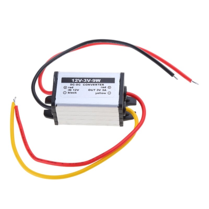 Водонепроницаемый Источник Питания Понижающий Трансформатор От 12 В до 3 В 3A 9 Вт Преобразователь Высокой Мощности В Низкую Инверторный Модуль Питания