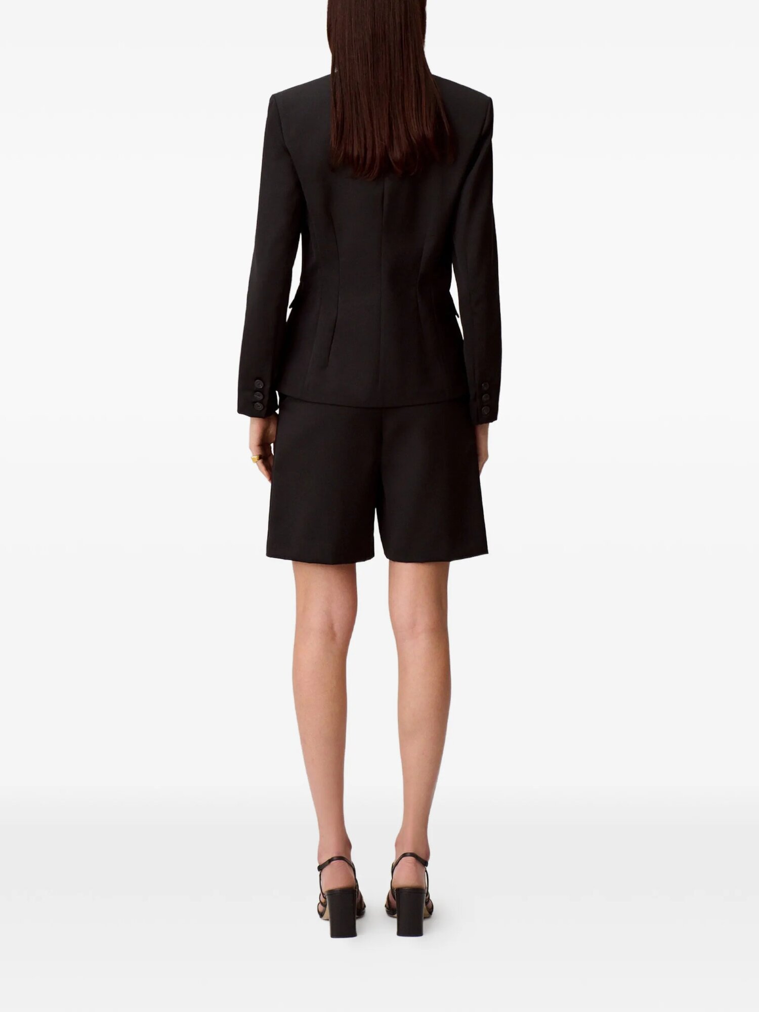 Пиджак CLAUDIE PIERLOT Button pocket blazer, размер 34, black/black — фото 1