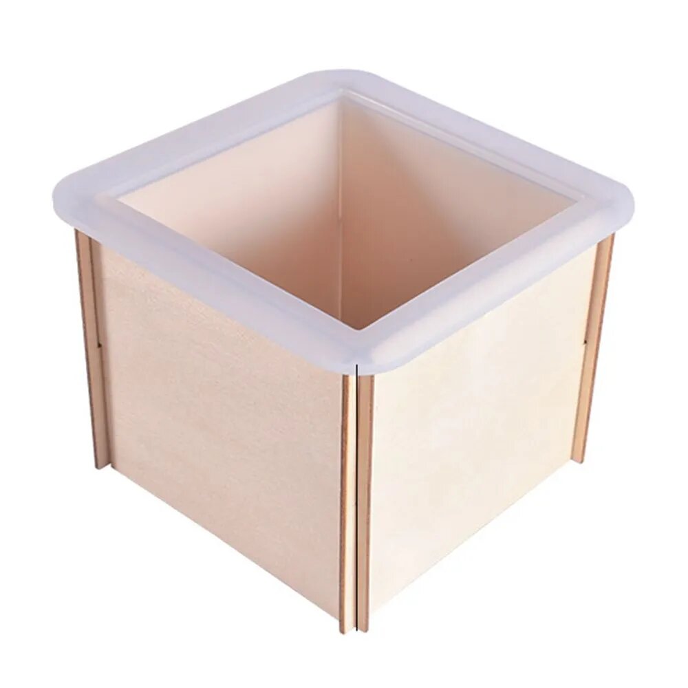 1 Набор Силиконовых Форм, Издеревянного Каркаса, Для Создания Резиновых Изделий