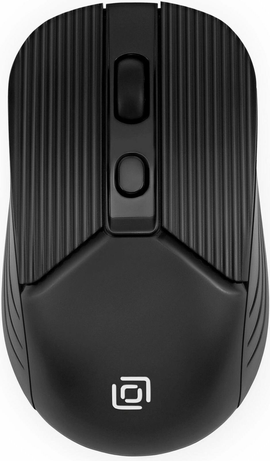 Компьютерная мышь Oklick Оклик 509MW black черная, оптическая 1600dpi, беспроводная USB для ноутбука 4but (1885208)