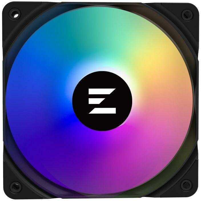 Вентилятор для корпуса Zalman ARGB 120х120х26 мм, черный 4-pin 29,7дБ (ZM-AF120 ARGB BLACK)