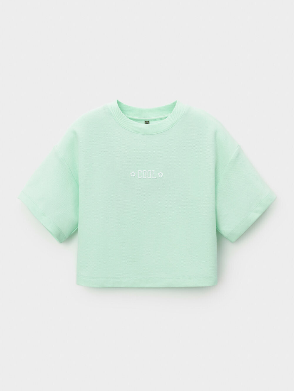 Футболка короткая детская футболка, трикотаж