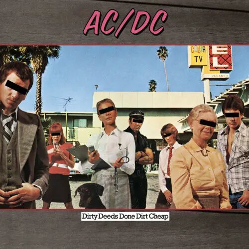 Виниловая пластинка AC/DC DIRTY DEEDS DONE DIRT CHEAP (Remastered/180 Gram)
