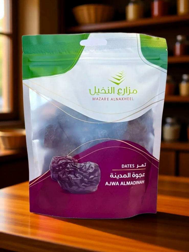 Натуральные сушеные финики без сахара сорт Аджва 250 гр