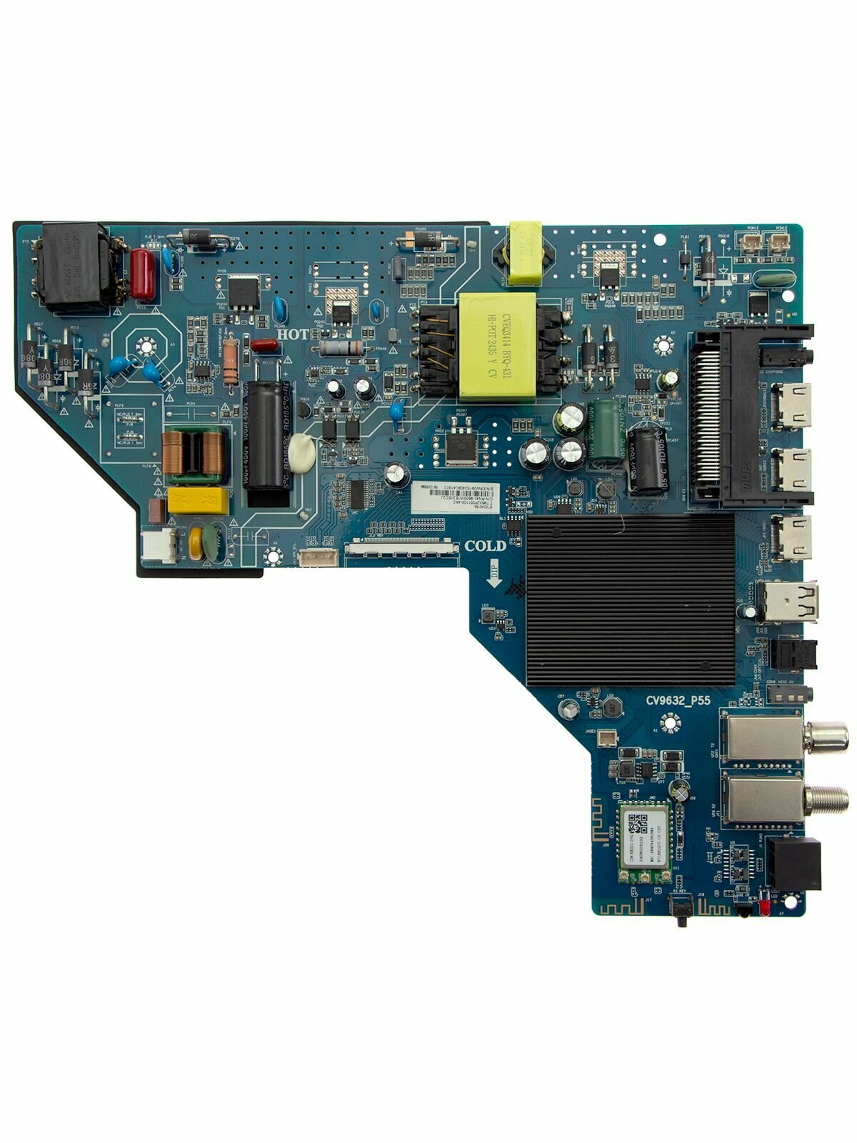 Плата управления CV9632_P55 для телевизора Tuvio TD55UFBSV1
